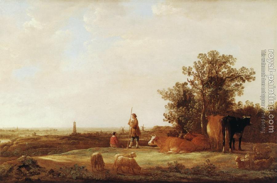 Plain by Aelbert Cuyp | Oil Painting Reproduction