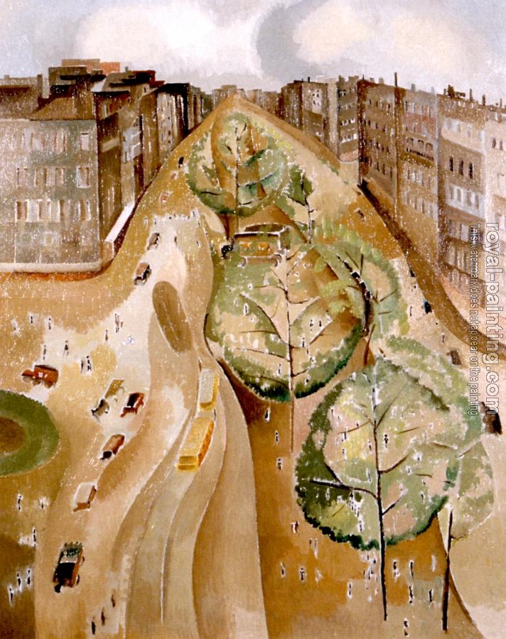 The avenue by Alice Bailly | Oil Painting Reproduction