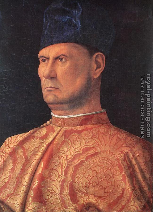 Portrait of a condottiere by Giovanni Bellini | Oil Painting Reproduction