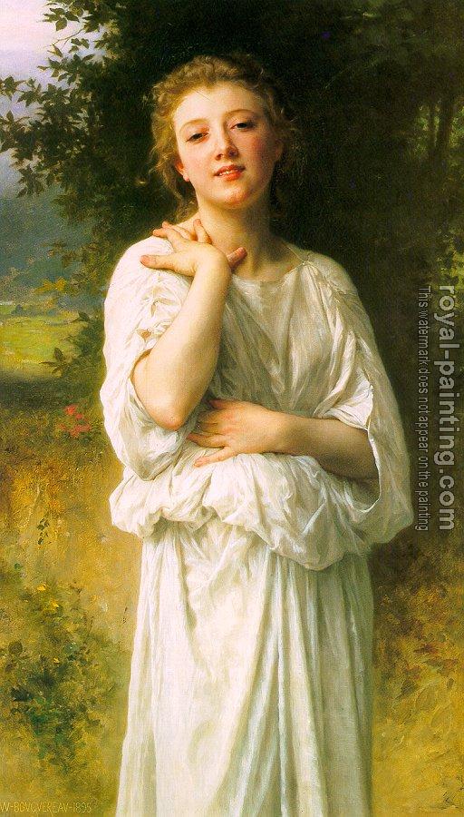 Girl by William-Adolphe Bouguereau | Oil Painting Reproduction