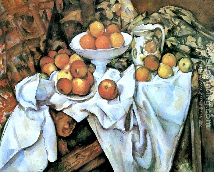 Apples and Oranges by Paul Cezanne | Oil Painting Reproduction