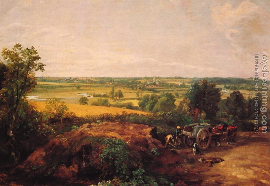 View of Dedham by John Constable | Oil Painting Reproduction