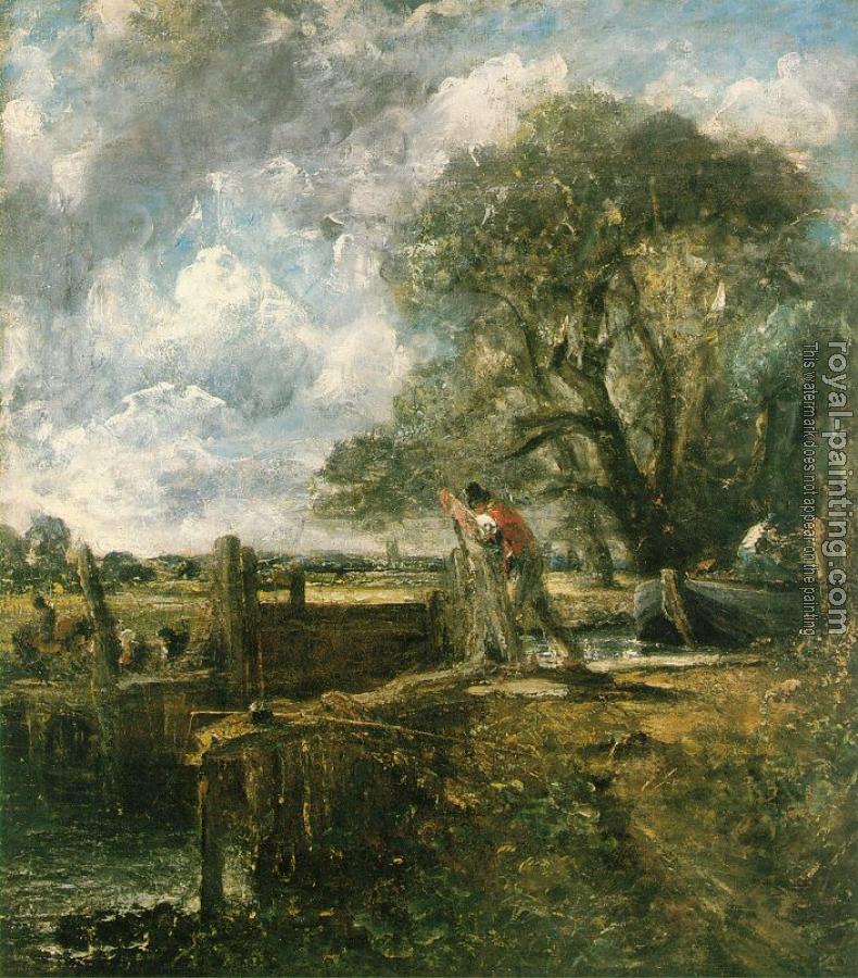 The Lock by John Constable | Oil Painting Reproduction