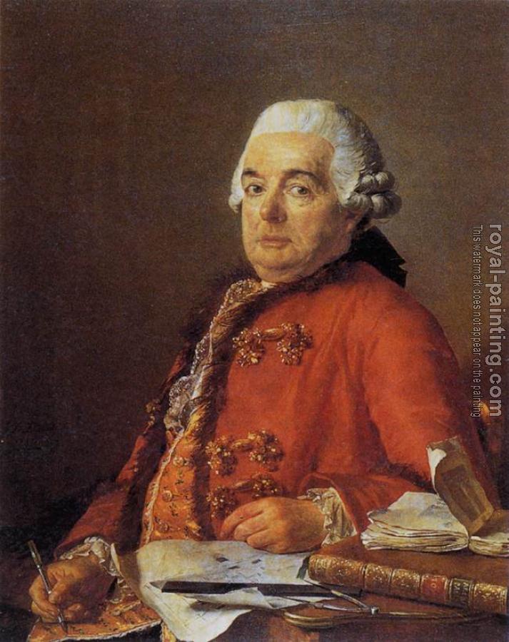 Portrait of Jacques-Francois Desmaisons by Jacques-Louis David | Oil ...
