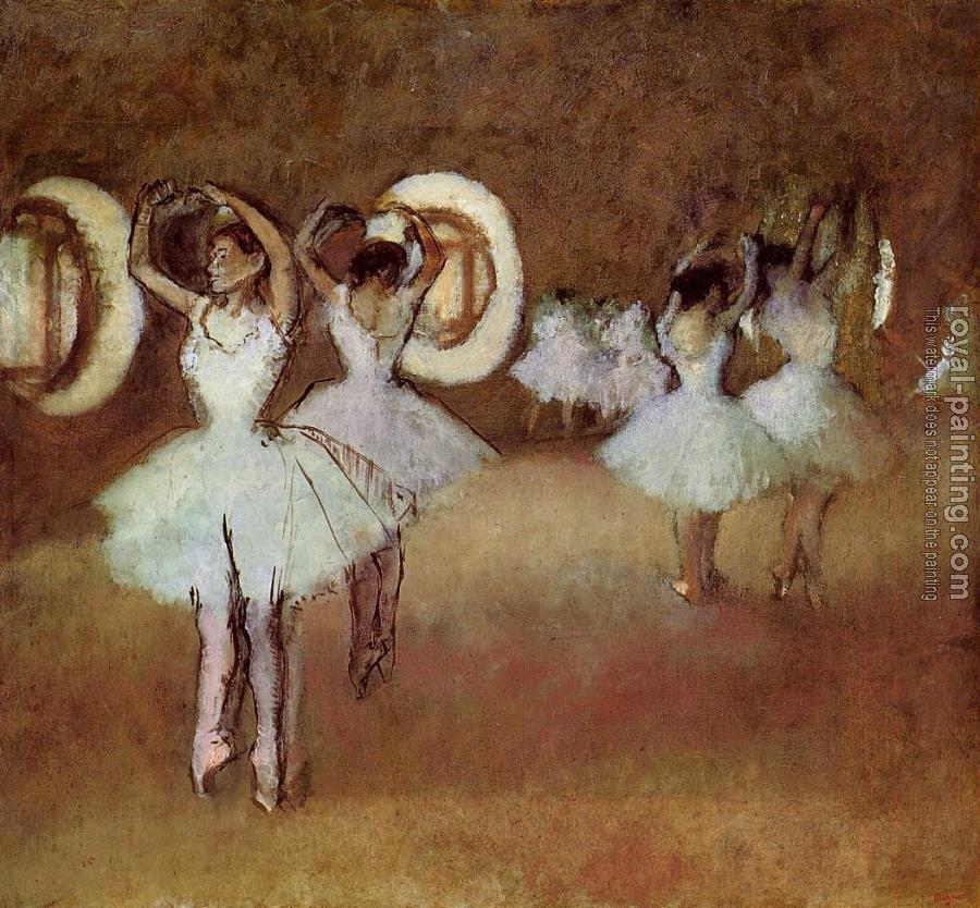 Dance Rehearsal in the Studio of the Opera by Edgar Degas | Oil ...