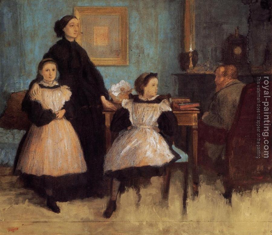The Belleli Family by Edgar Degas | Oil Painting Reproduction