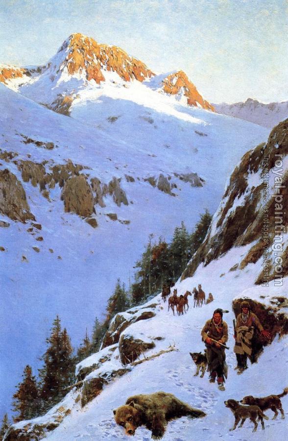 A Moment of Suspense by Henry Farney | Oil Painting Reproduction