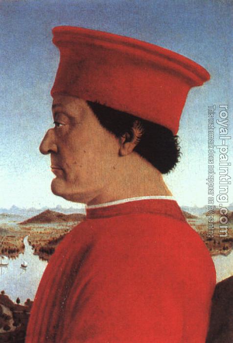 Portrait of Federico da Montefeltro by Piero Della Francesca | Oil ...