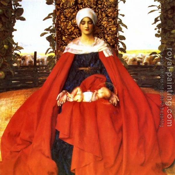 Our Lady of the Fruits of the Earth by Frank Cadogan Cowper | Oil ...