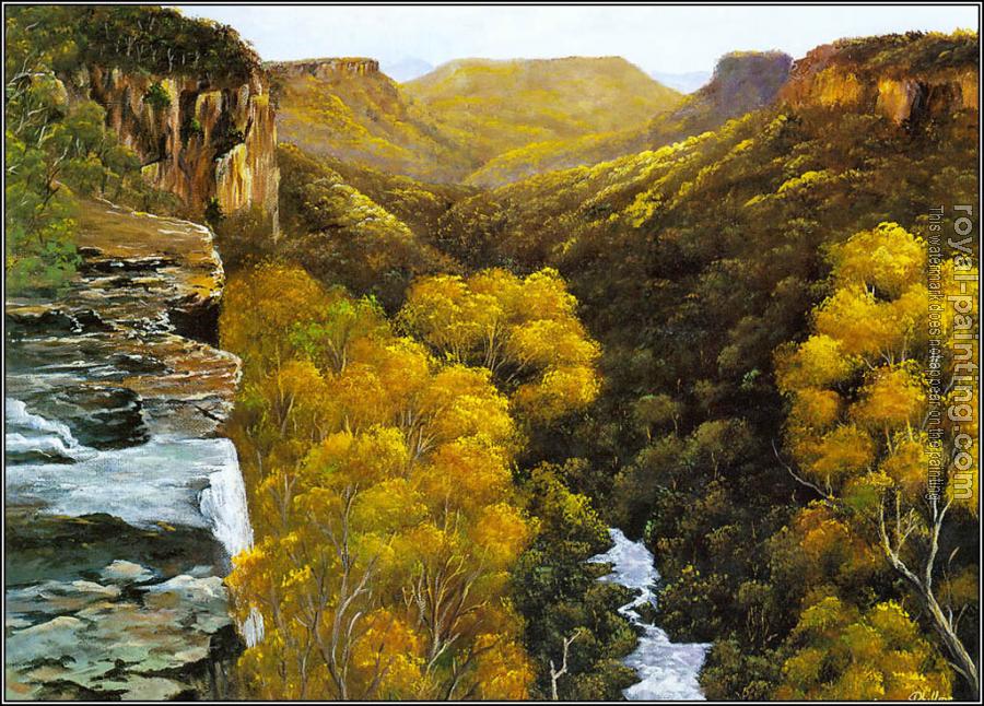 Landscapes Of Australia VII by George Phillips | Oil Painting Reproduction
