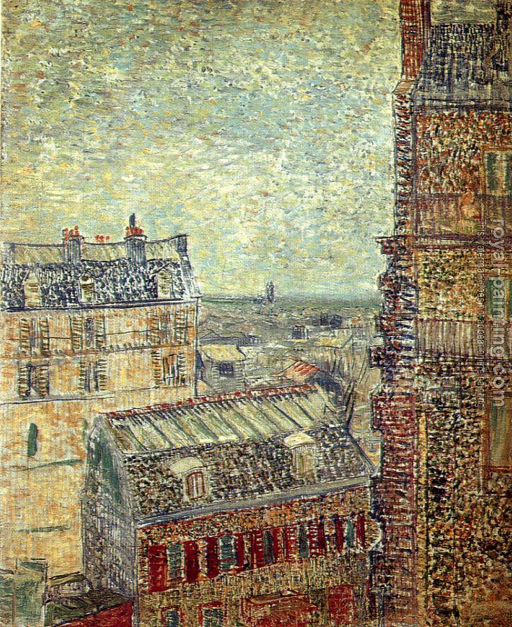 View from Vincent s Window by Vincent Van Gogh | Oil Painting Reproduction