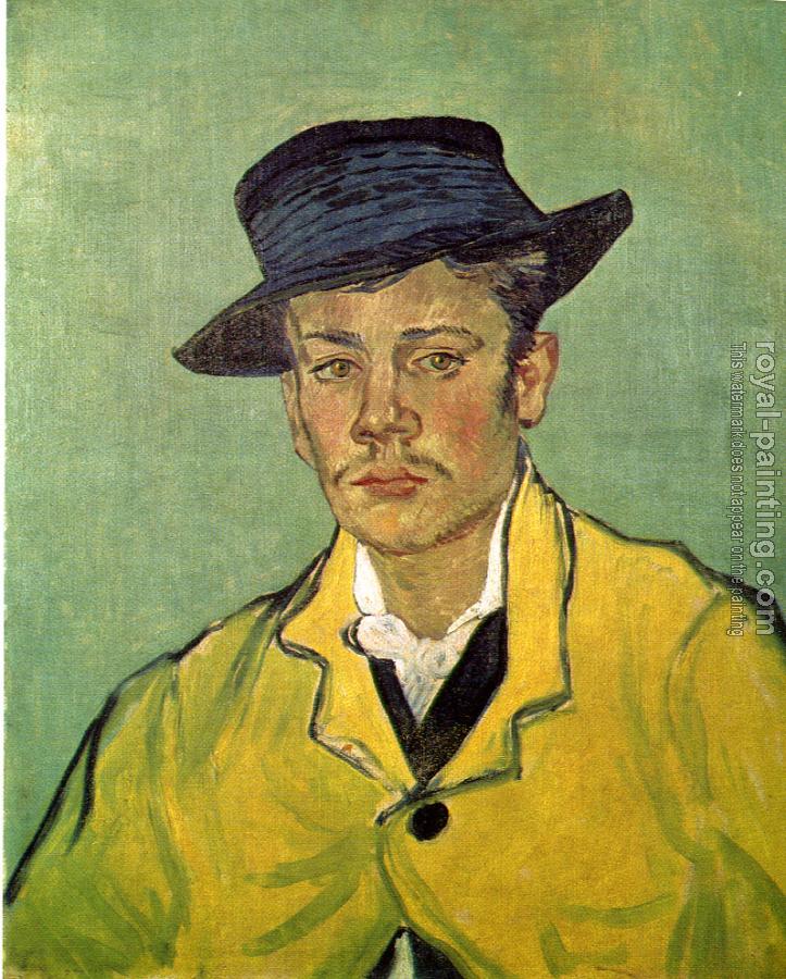 Portrait of Armand Roulin by Vincent Van Gogh | Oil Painting Reproduction