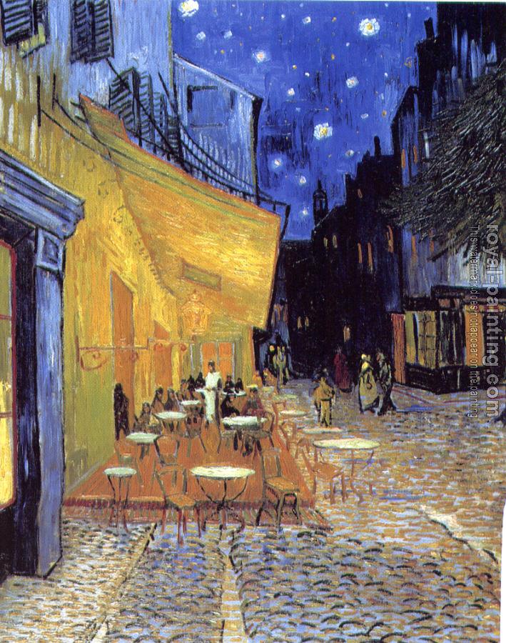 Cafe Terrace on the Place du Forum by Vincent Van Gogh | Oil Painting ...