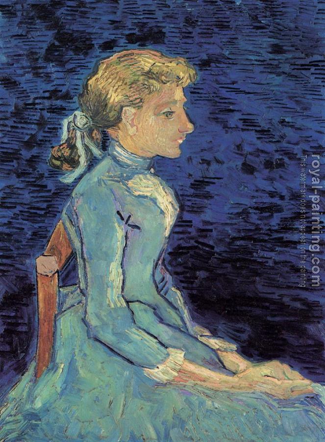 Portrait of Adeline Ravoux by Vincent Van Gogh | Oil Painting Reproduction