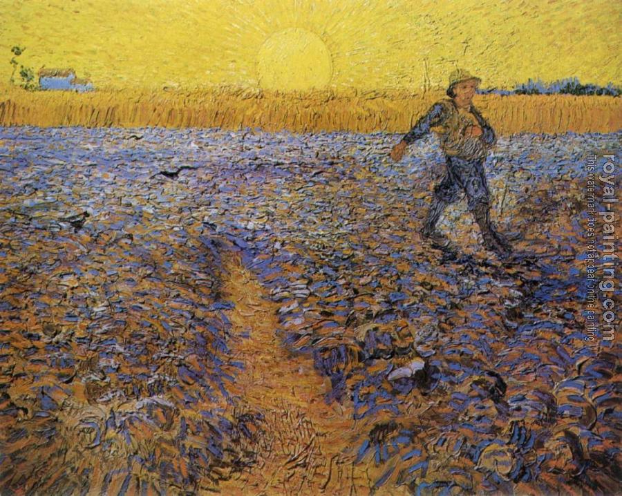 The Sower II by Vincent Van Gogh | Oil Painting Reproduction