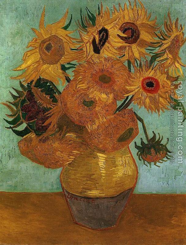 The Sunflowers IV by Vincent Van Gogh | Oil Painting Reproduction