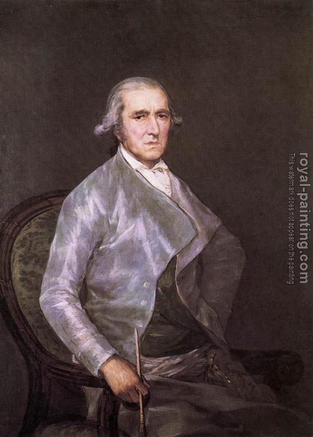 Portrait of Francisco Bayeu by Francisco De Goya | Oil Painting ...