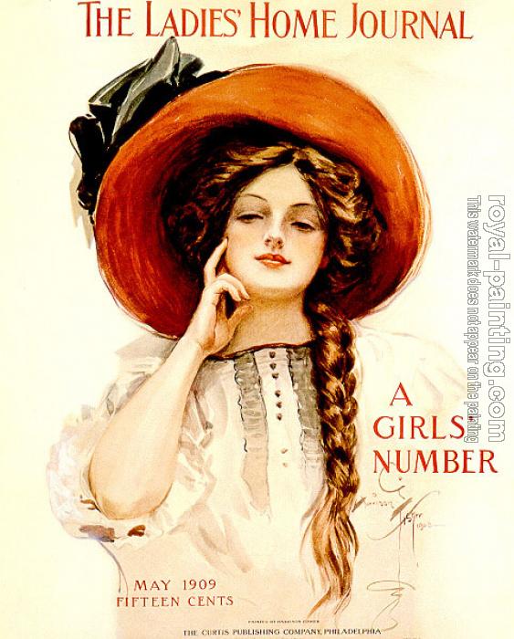 Ladies Home Journal Covers, Fisher Girls by Harrison Fisher | Oil ...
