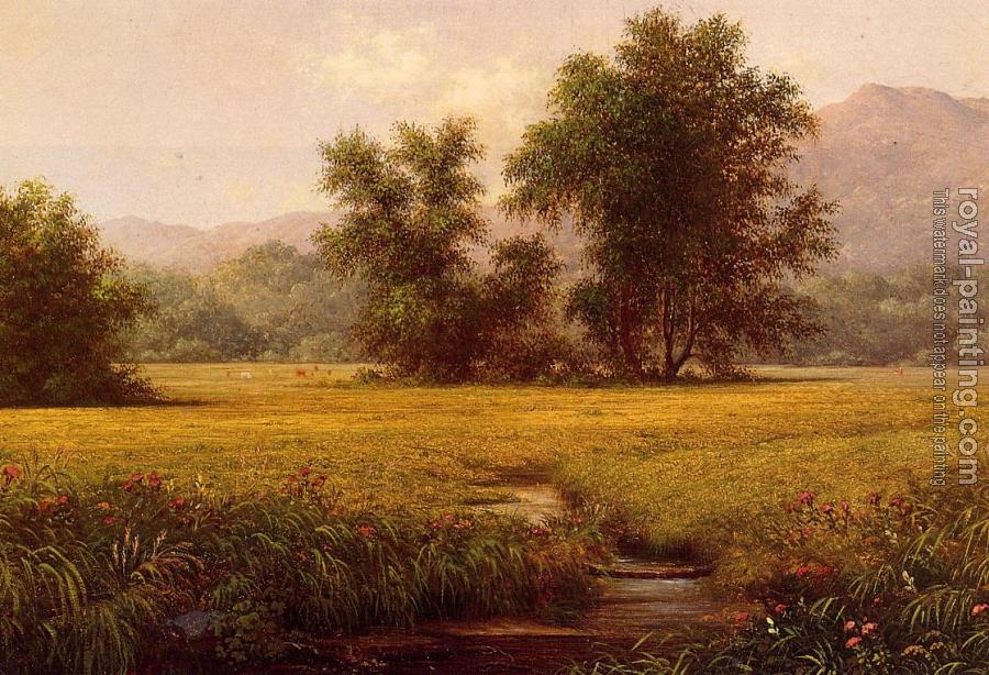 The Meadow by Martin Johnson Heade | Oil Painting Reproduction