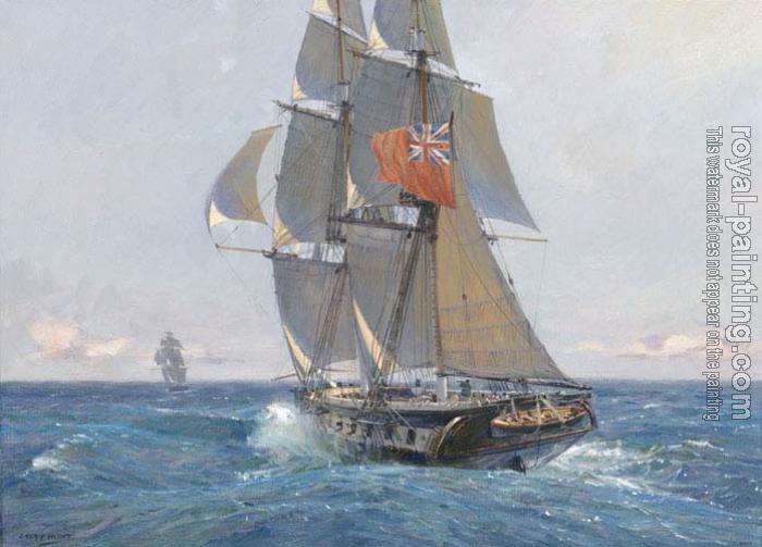 warship VI by Geoff Hunt | Oil Painting Reproduction
