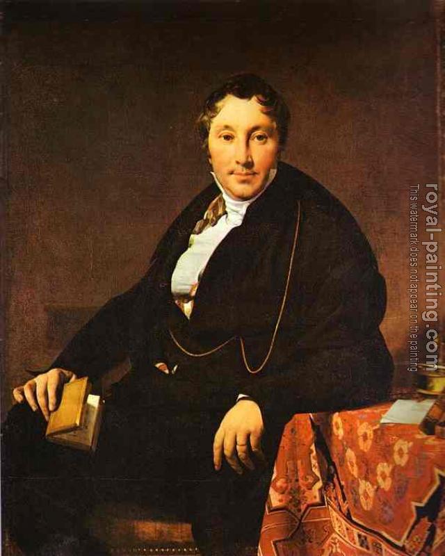 Jacques-Louis Leblanc by Jean Auguste Dominique Ingres | Oil Painting ...