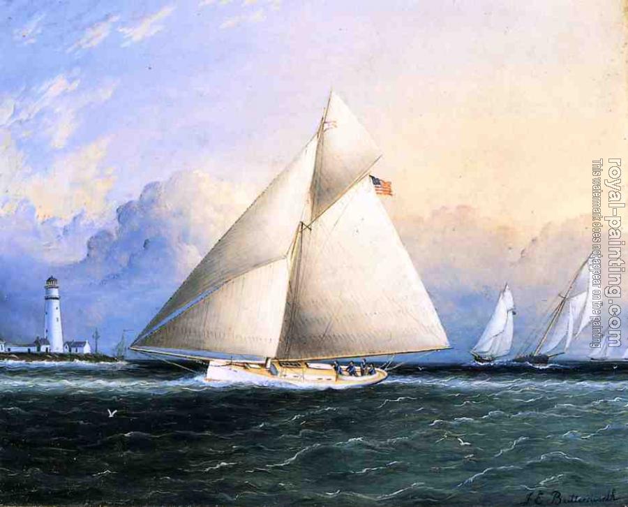 Yacht Race by James E Buttersworth | Oil Painting Reproduction