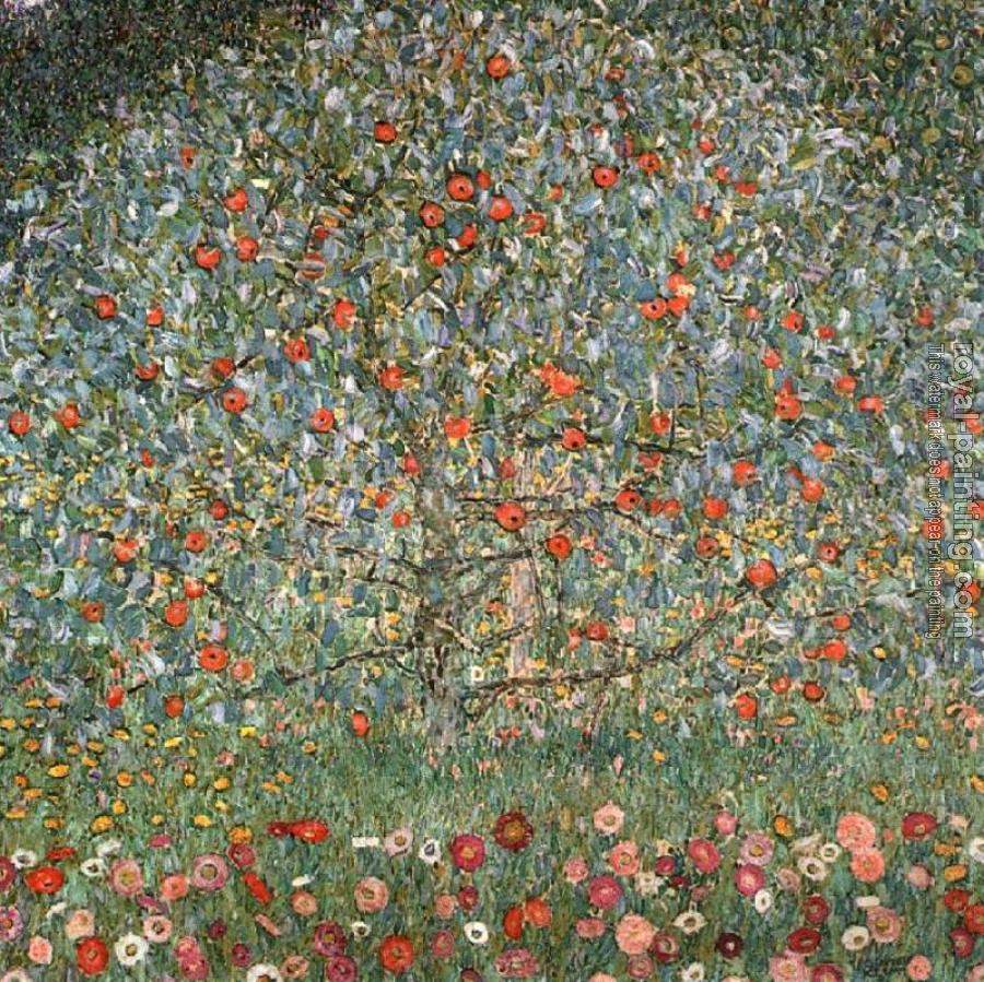Apple Tree I by Gustav Klimt | Oil Painting Reproduction