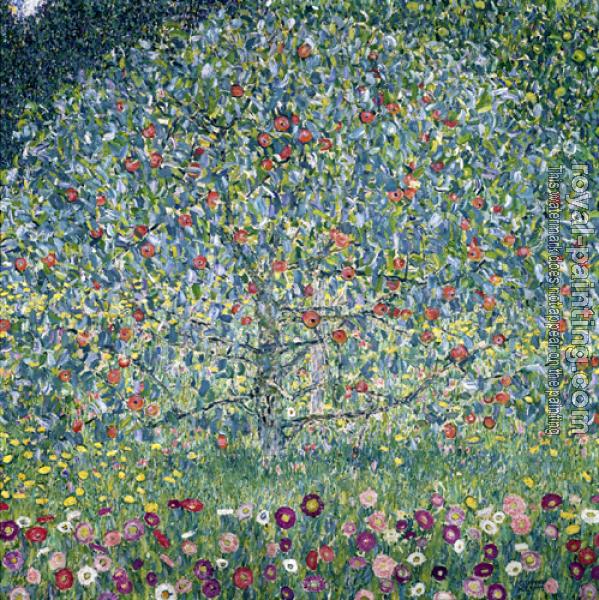 Apple Tree I II by Gustav Klimt | Oil Painting Reproduction