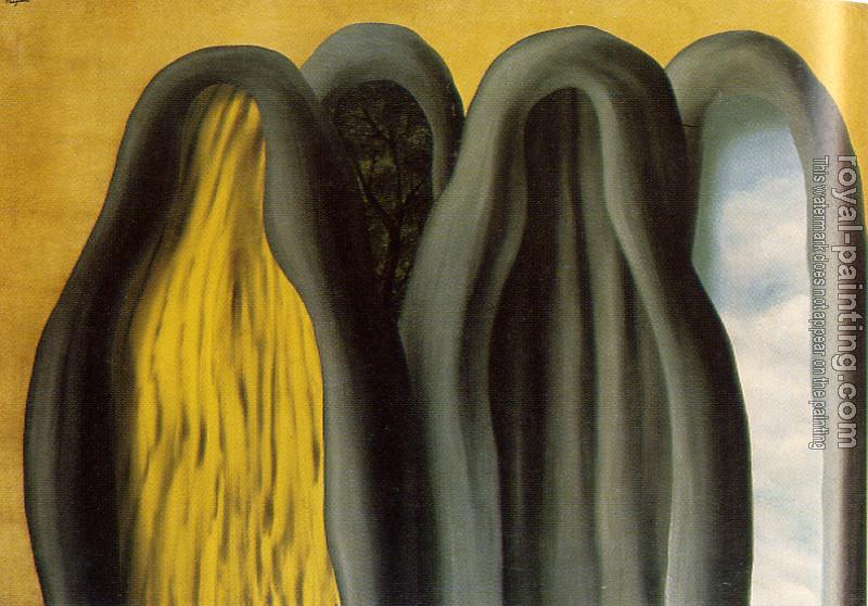 the palace of curtains by Rene Magritte | Oil Painting Reproduction