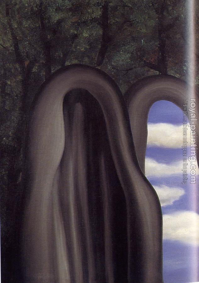 the palace of curtains II by Rene Magritte | Oil Painting Reproduction