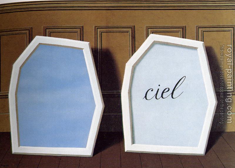 the palace of curtains III by Rene Magritte | Oil Painting Reproduction