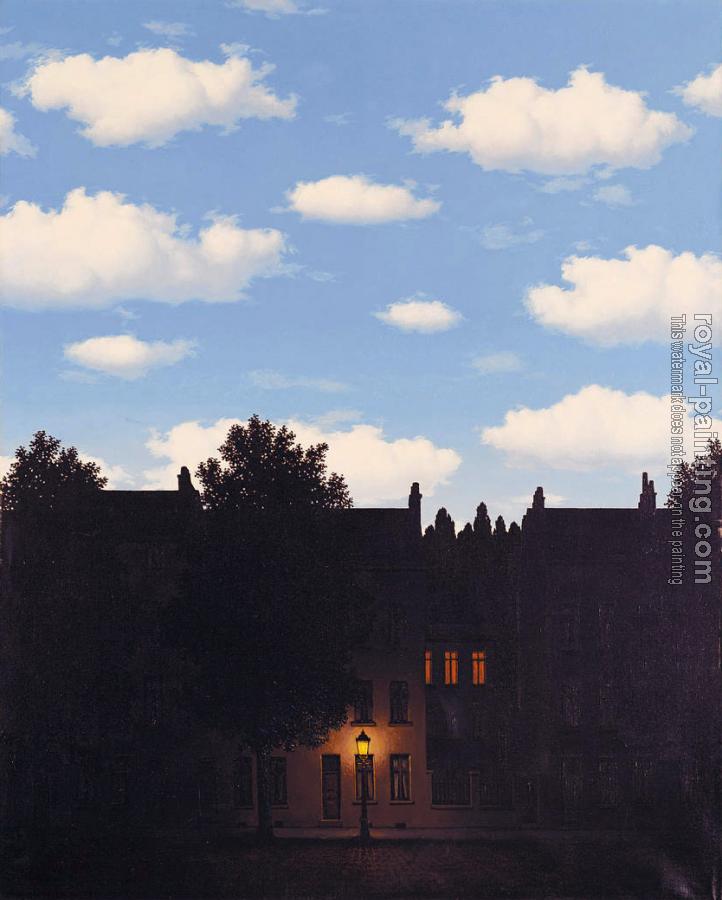 the dominion of light by Rene Magritte | Oil Painting Reproduction