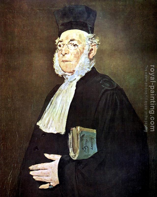 Portrait of a Man by Edouard Manet | Oil Painting Reproduction