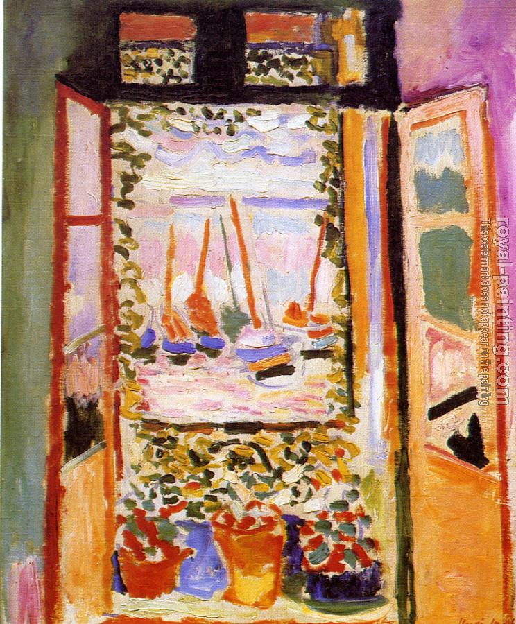 Open Window, Collioure by Henri Emile Benoit Matisse | Oil Painting ...