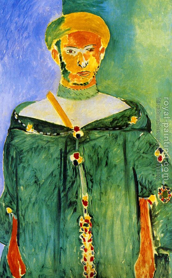 the standing riffian by Henri Emile Benoit Matisse | Oil Painting ...