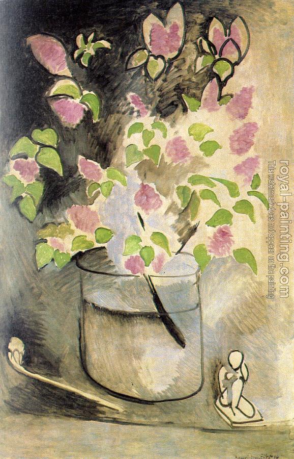branch of lilacs by Henri Emile Benoit Matisse | Oil Painting Reproduction