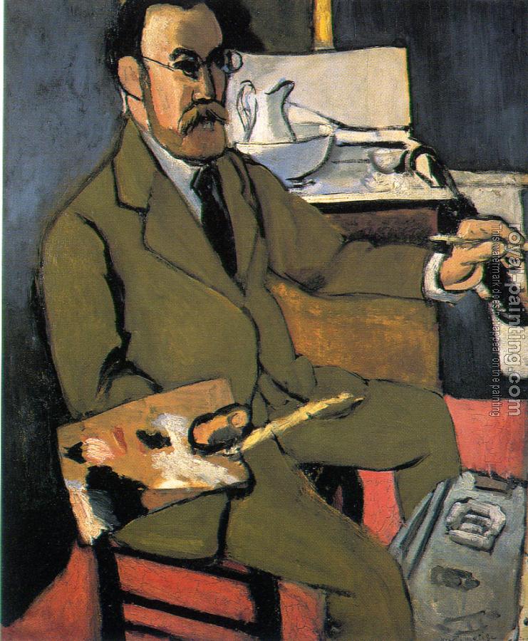 self-portrait II by Henri Emile Benoit Matisse | Oil Painting Reproduction