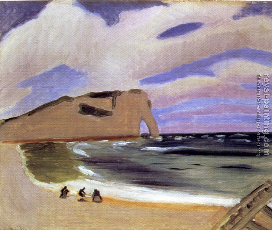 etretat by Henri Emile Benoit Matisse | Oil Painting Reproduction