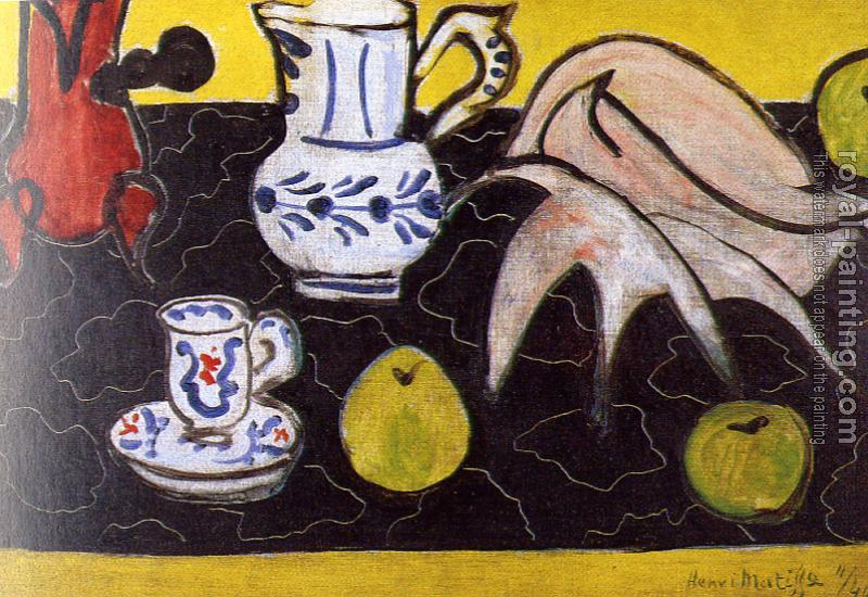 still life with shell by Henri Emile Benoit Matisse | Oil Painting ...