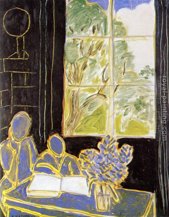 the silence living in houses by Henri Emile Benoit Matisse | Oil ...