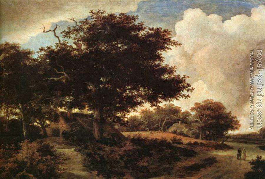 Landscape by Meindert Hobbema | Oil Painting Reproduction