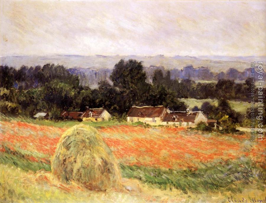 Haystack at Giverny II by Claude Oscar Monet | Oil Painting Reproduction
