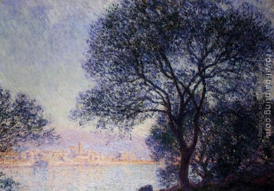 Antibes Seen from the Salis Gardens by Claude Oscar Monet | Oil ...