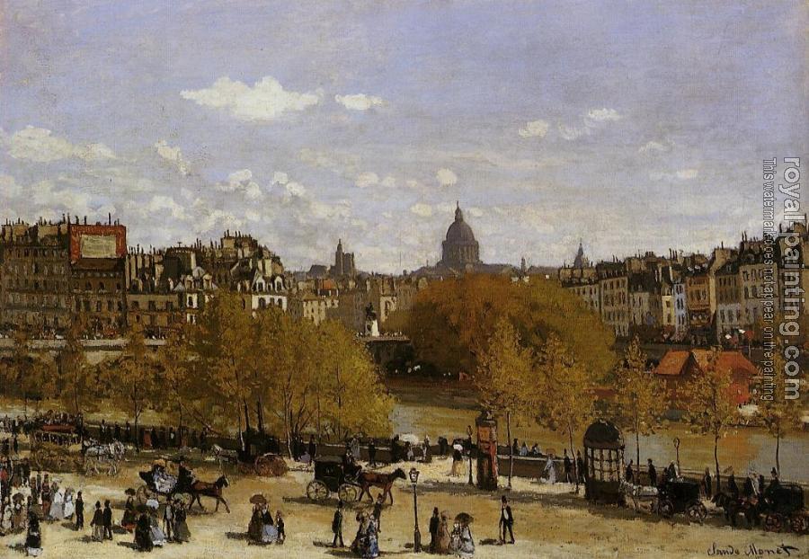 Quai du Louvre by Claude Oscar Monet | Oil Painting Reproduction