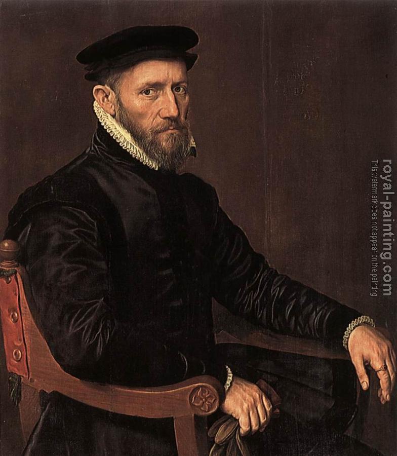 Sir Thomas Gresham by Anthonis Mor Van Dashorst | Oil Painting Reproduction