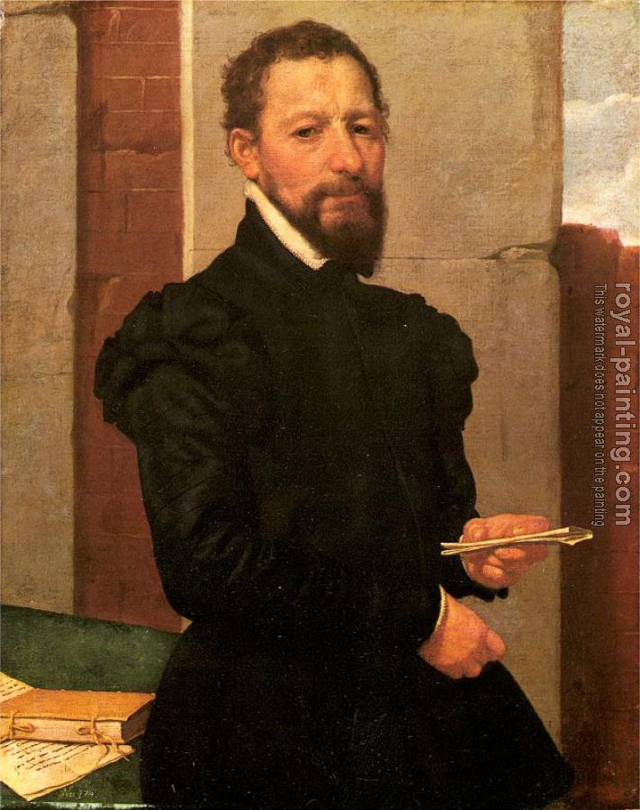 Portrait of a Man II by Giovanni Battista Moroni | Oil Painting ...