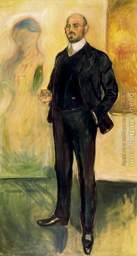 Walter Rathenau by Edvard Munch | Oil Painting Reproduction