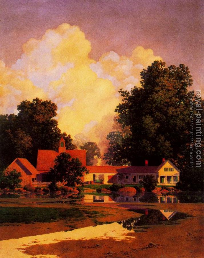 Sunup by Maxfield Parrish | Oil Painting Reproduction