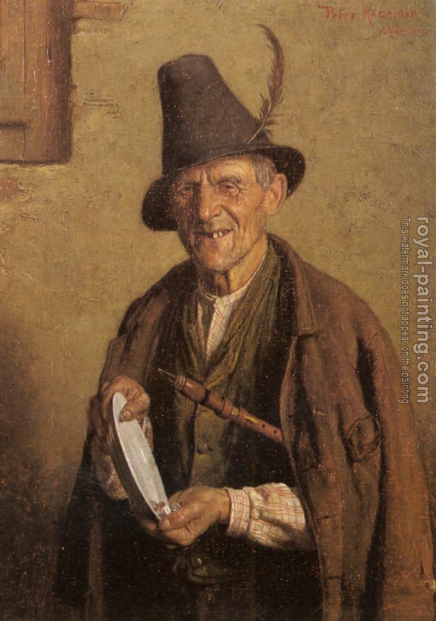 Tyrolean Musicians by Peter Kraemer | Oil Painting Reproduction