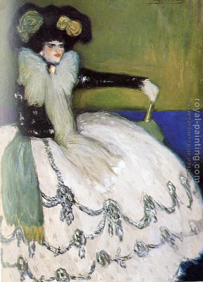 Woman in blue by Pablo Picasso | Oil Painting Reproduction
